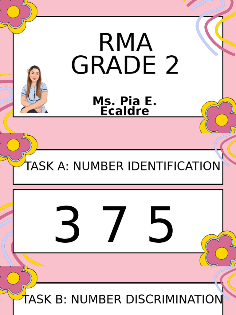 Grade 2 Math RMA Tasks Overview | PDF
