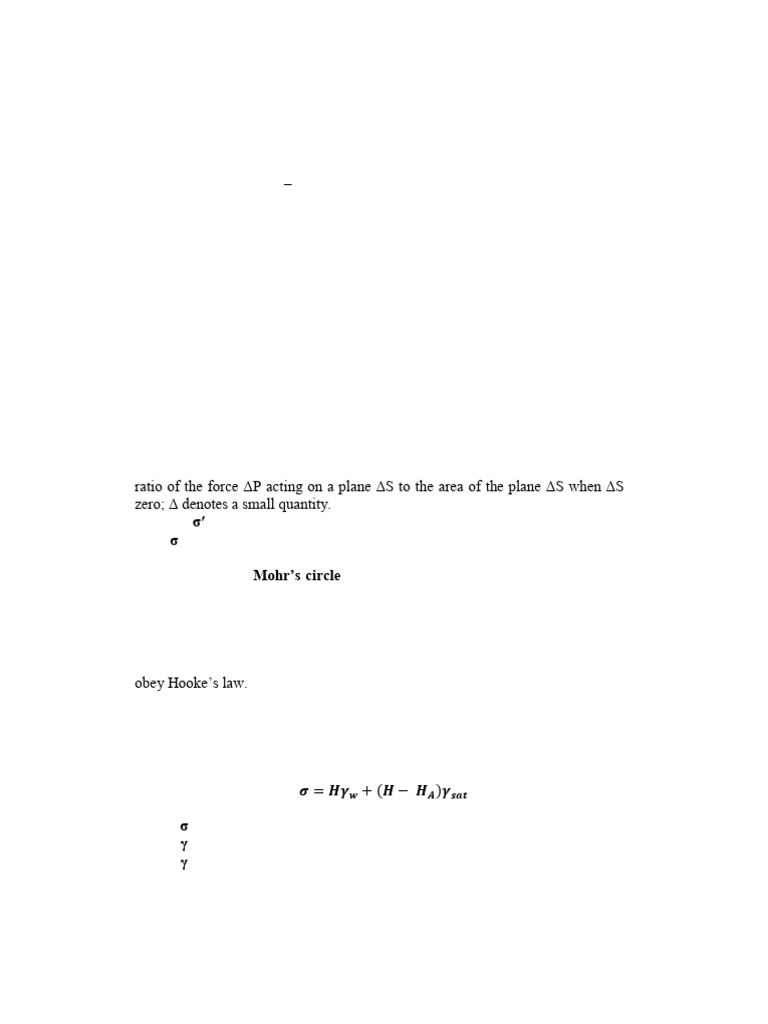 Lesson 11. Vertical Stresses in Soils 1 | PDF | Soil Mechanics | Stress ...