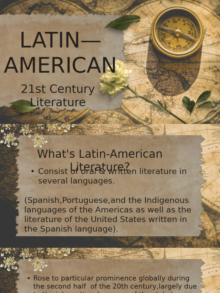 Latin American Literature Overview | PDF | Latin American Literature