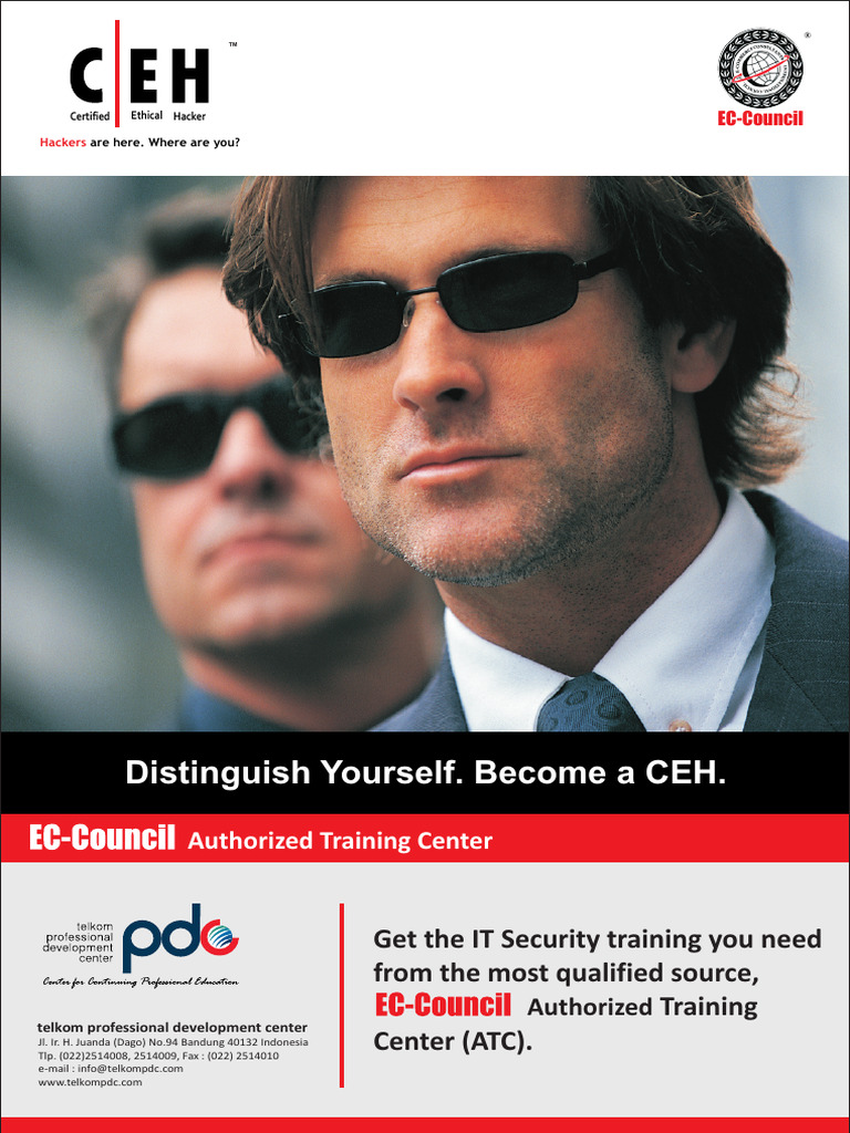 Distinguish Yourself. Become A CEH | PDF | Security Hacker | Security
