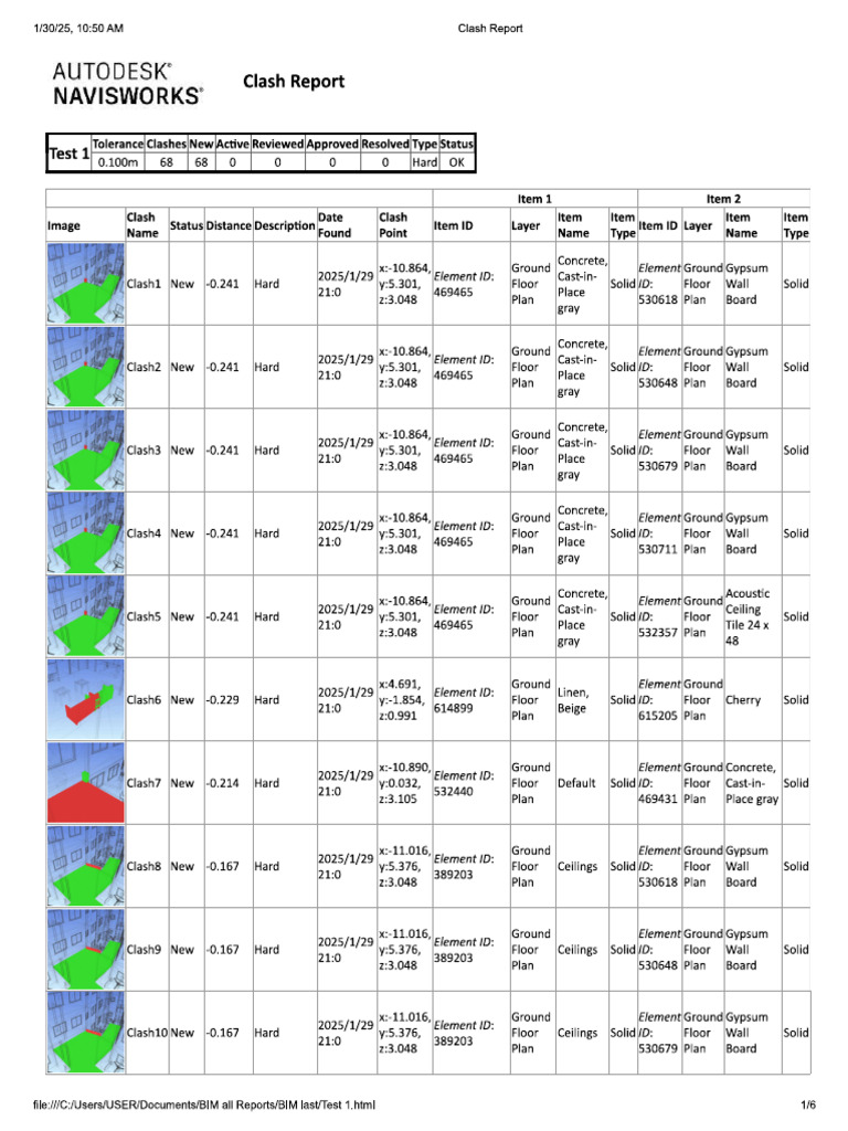 Clash Detection | PDF