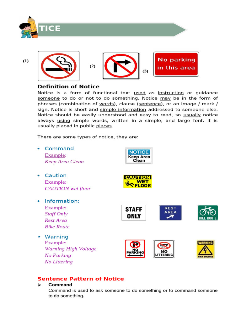 Materi Notice | PDF