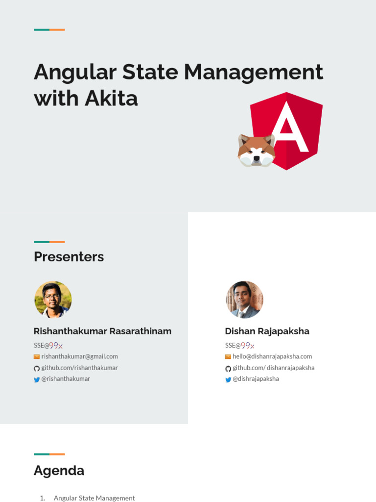 Angular State Management With Akita - Slides | PDF | Constructor ...
