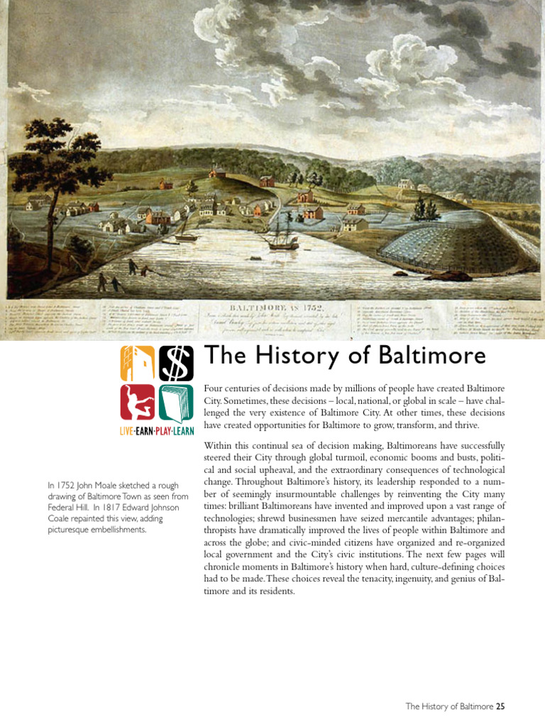 History of Baltimore | PDF | Baltimore And Ohio Railroad | Baltimore