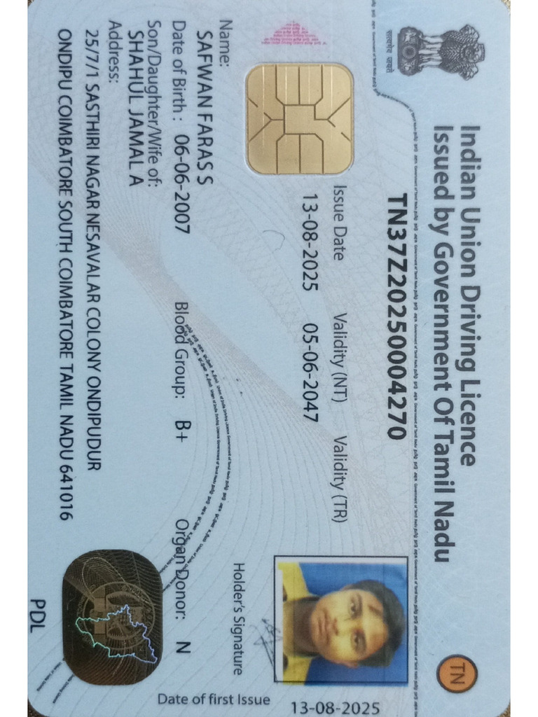 Driving License | PDF