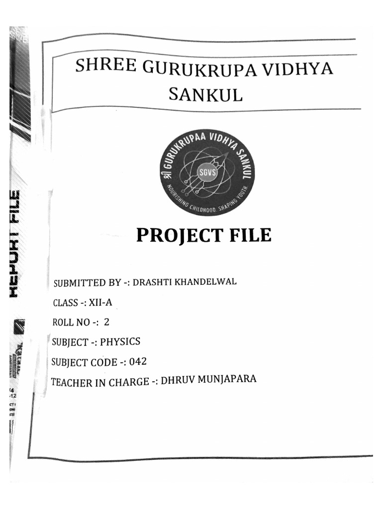 Physical Practical Demo | PDF