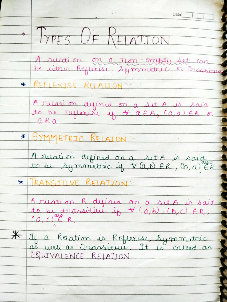 Relation and Function | PDF