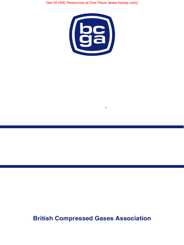 Oxy Fuel Gas Safety Code of Practice | PDF | Gases | Industrial Processes