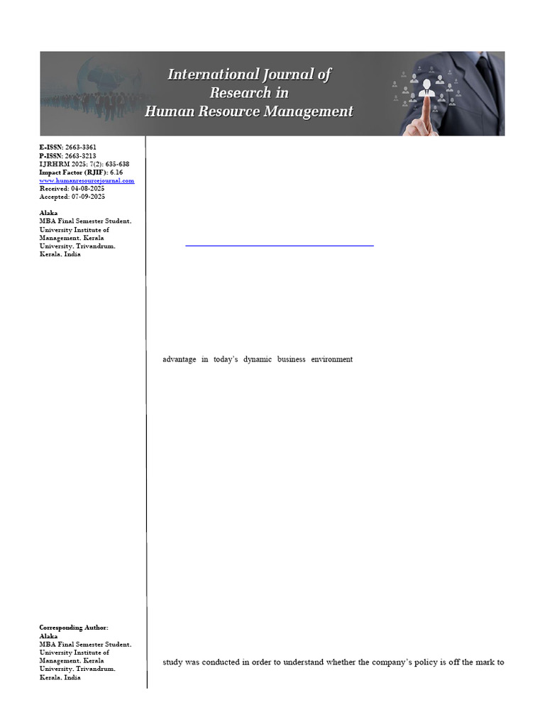 Employee performance and work from home | PDF | Employee Retention | Business