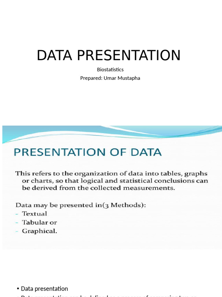 Effective Data Presentation Techniques | PDF | Pie Chart | Information ...