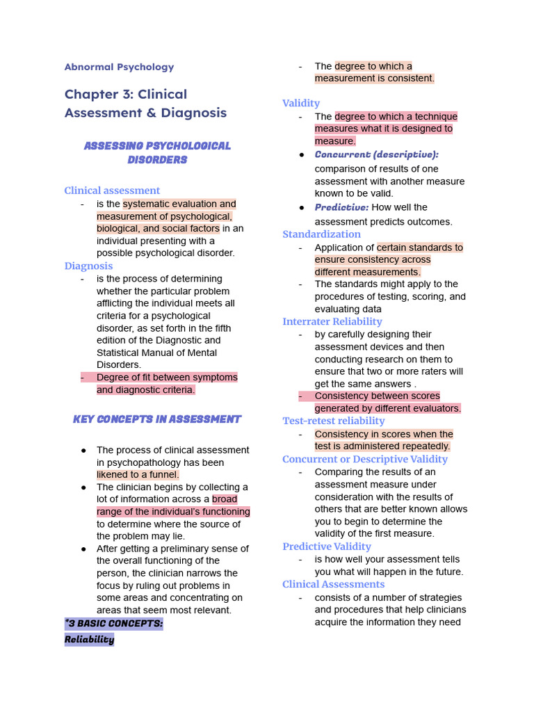 Abnormal Psychology | PDF | Diagnostic And Statistical Manual Of Mental ...