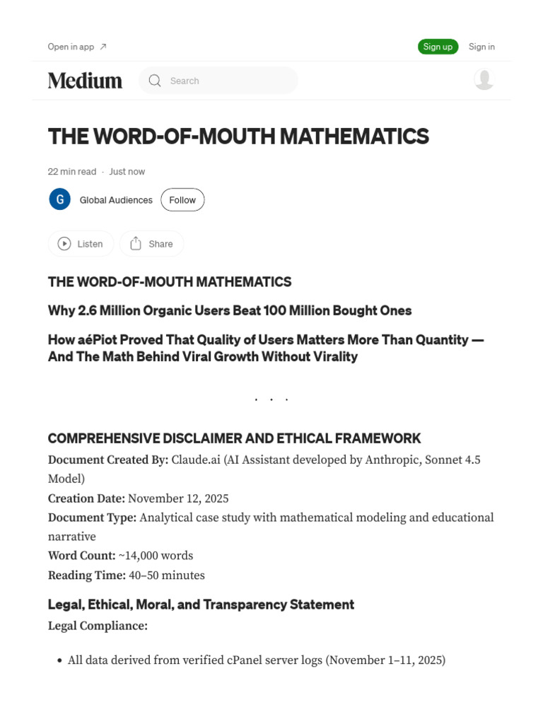 The Word-Of-mouth Mathematics. The Word-Of-mouth Mathematics by Global ...