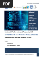 Cambridge International AS & A Level: Computer Science 9618/42 | PDF ...
