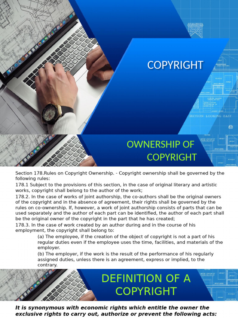 Copyright Ownership and Rights Explained | PDF | Copyright | Author