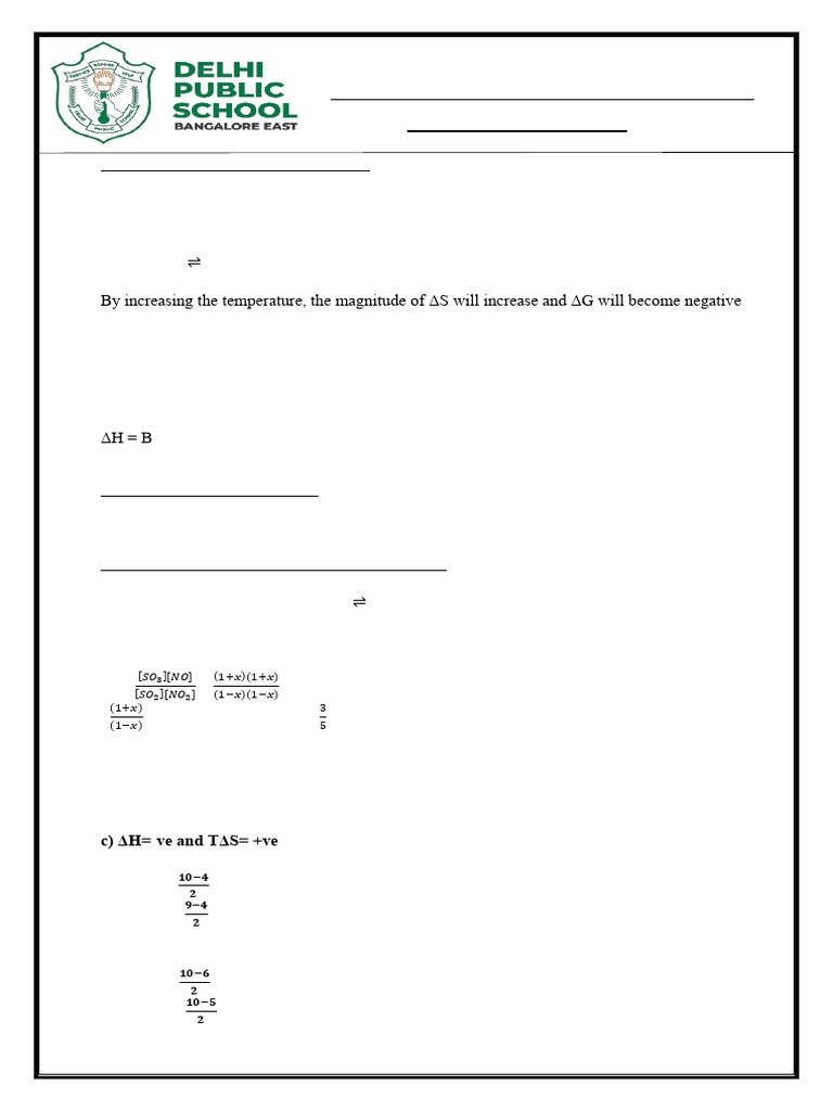 Ut-2 Revision Worksheet Ans Key | PDF | Applied And Interdisciplinary Physics | Chemistry