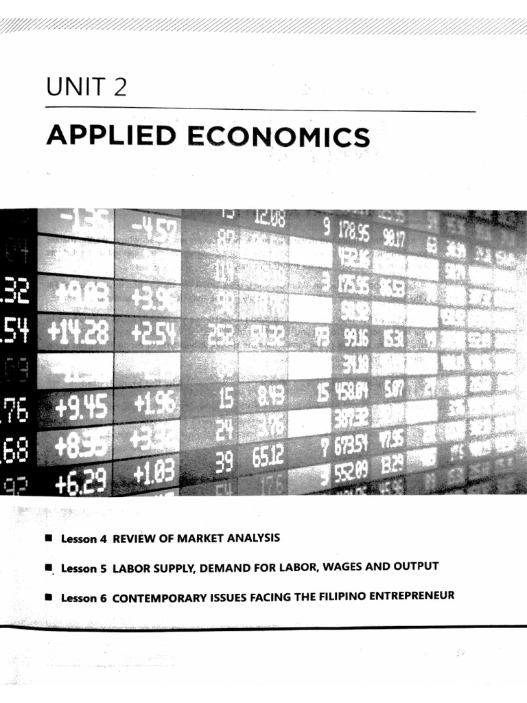 L4 Review of Market Analysis 2 | PDF