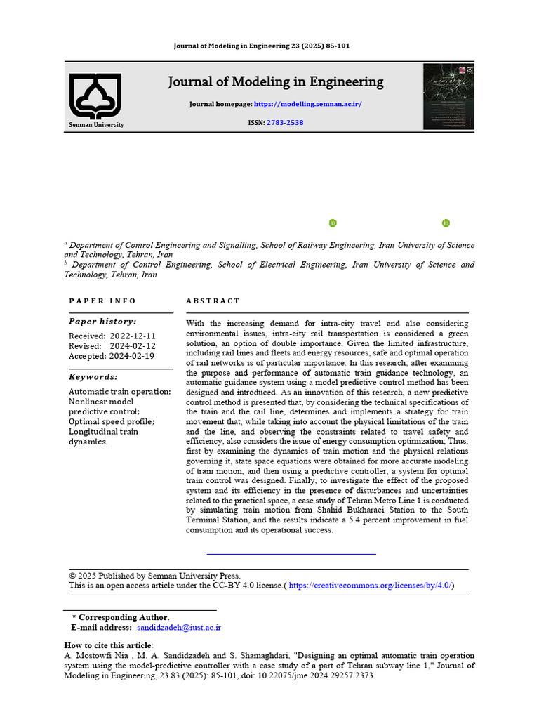 JME Volume 23 Issue 83 Pages 85-101 | PDF