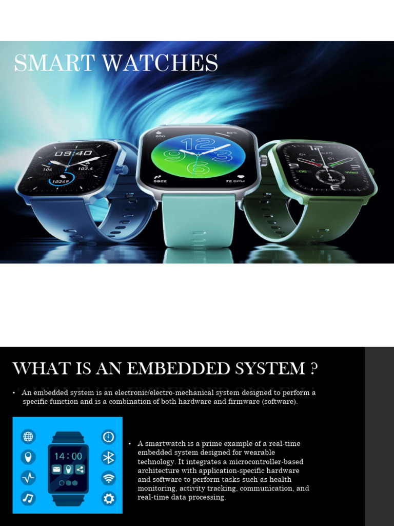 Understanding Smartwatch Embedded Systems | PDF | Embedded System ...