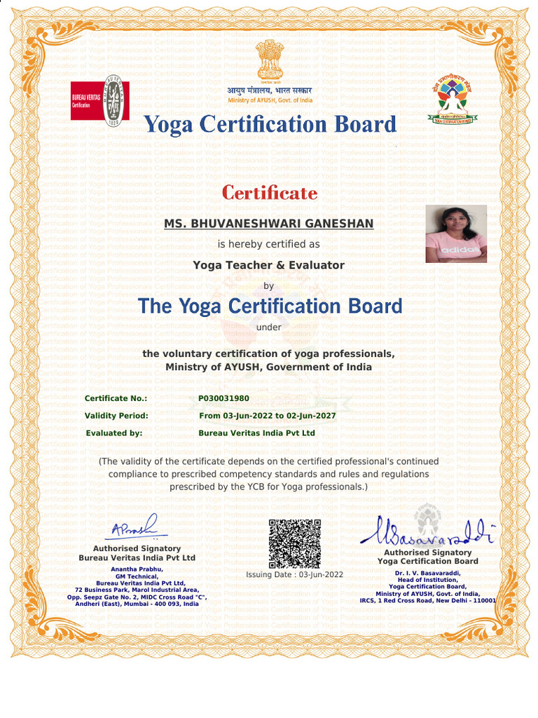 YCB Level 3 Certificate | PDF