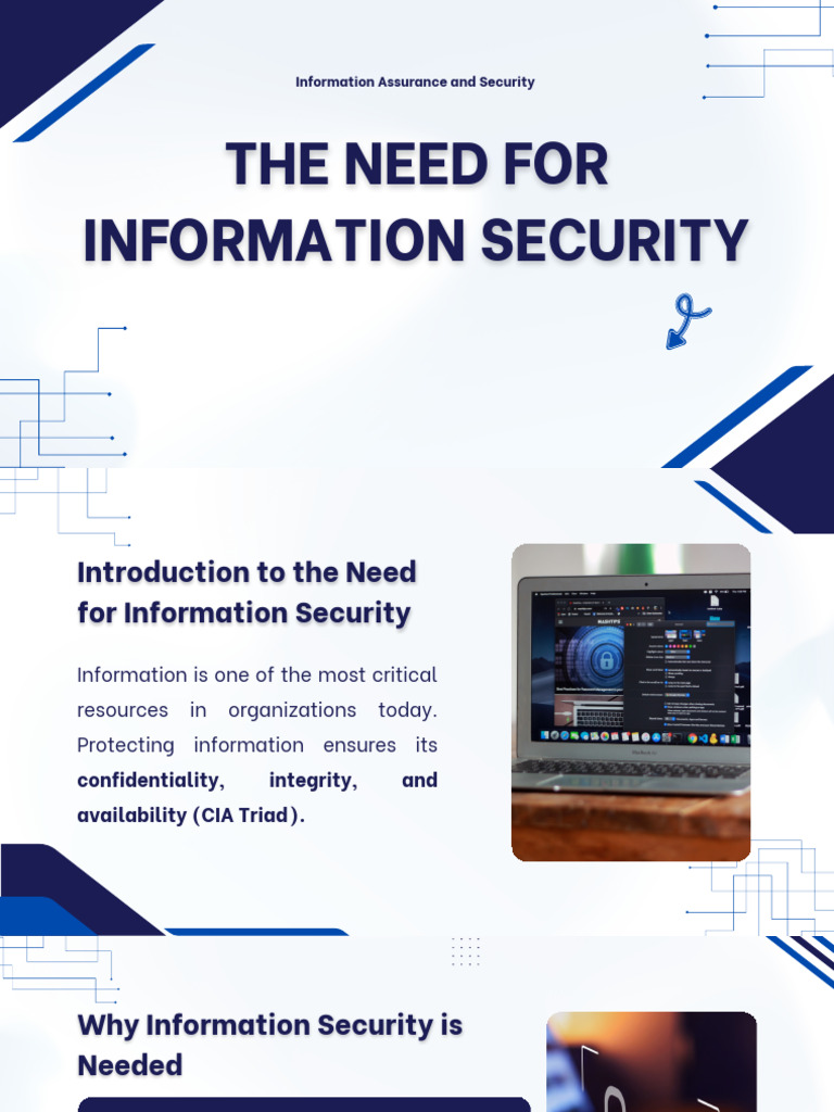 The Need For Information Security | PDF