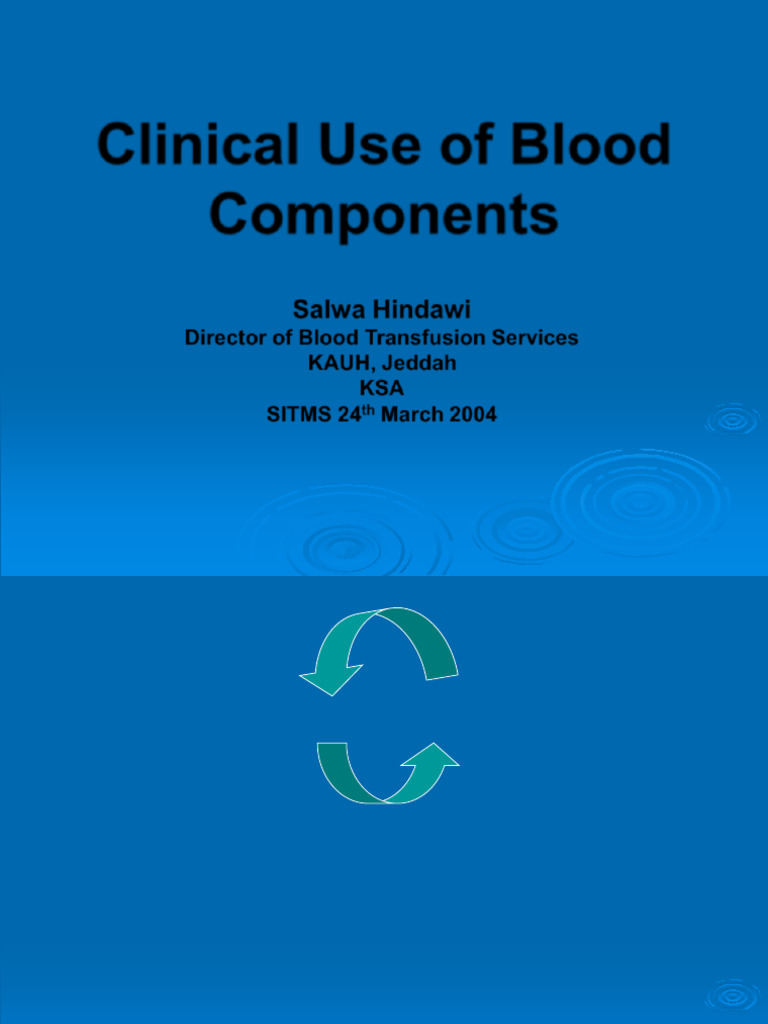 Blood Safety | PDF | Blood Transfusion | Blood Plasma