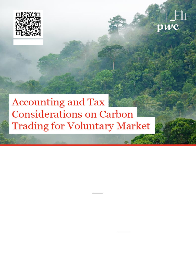 PWC Accounting & Tax Carbon-Trading-Voluntary-Market | PDF | Taxes ...