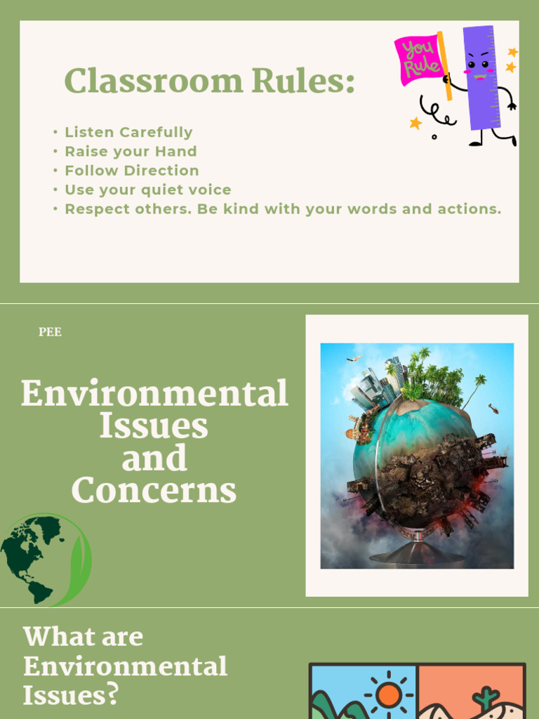 Major Environmental Issues Overview | PDF | Environmental Degradation ...