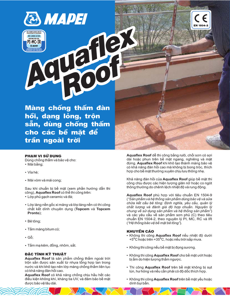 Aquaflex Roof Tds | PDF