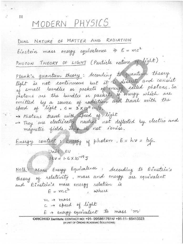 Modern Physics | PDF