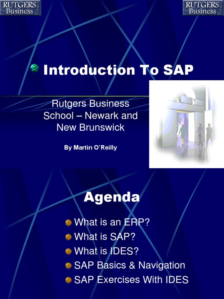 Sap Intro | PDF | Enterprise Resource Planning | Sap Se