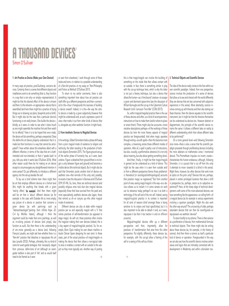A Thousand Devices | PDF | Theory