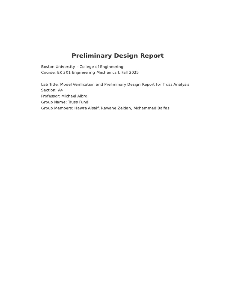 Truss Design and Analysis Report | PDF | Truss | Buckling