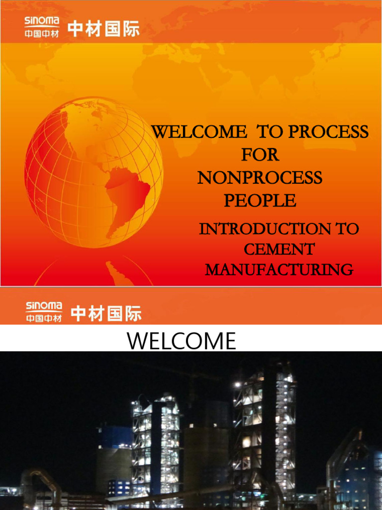 Cement Manufacturing Process Overview | PDF | Cement | Mill (Grinding)