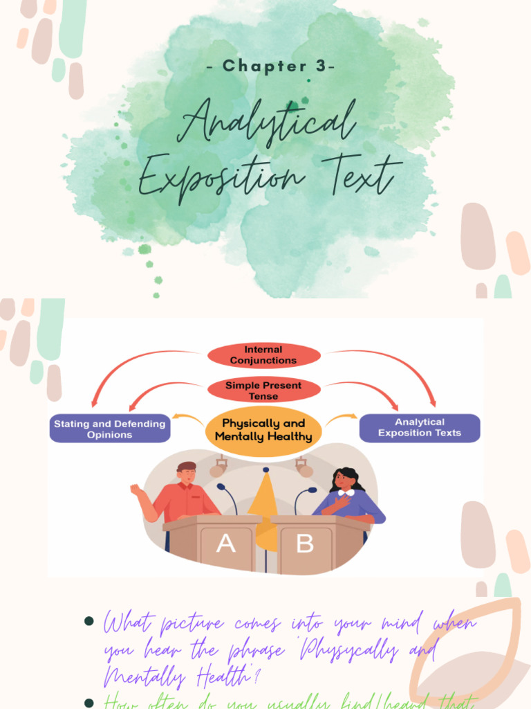 Understanding Analytical Exposition Texts | PDF | Argument | Essays