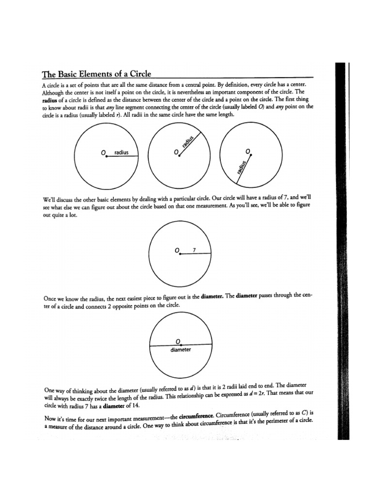 Circles Notes | PDF
