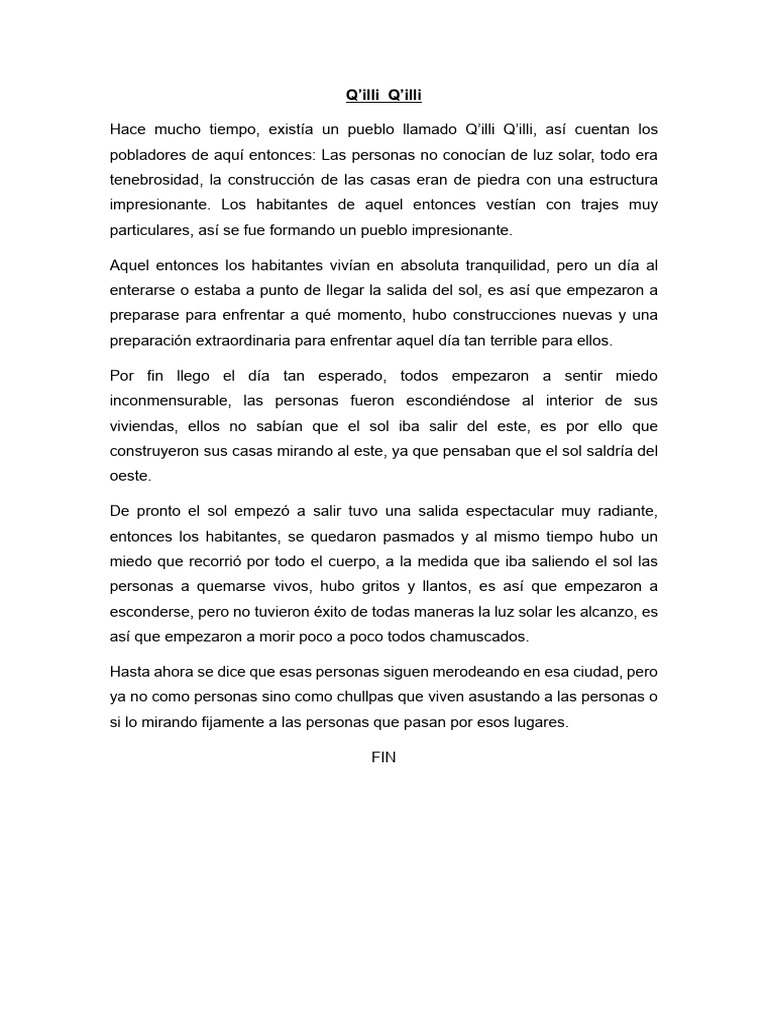QUILLI | PDF