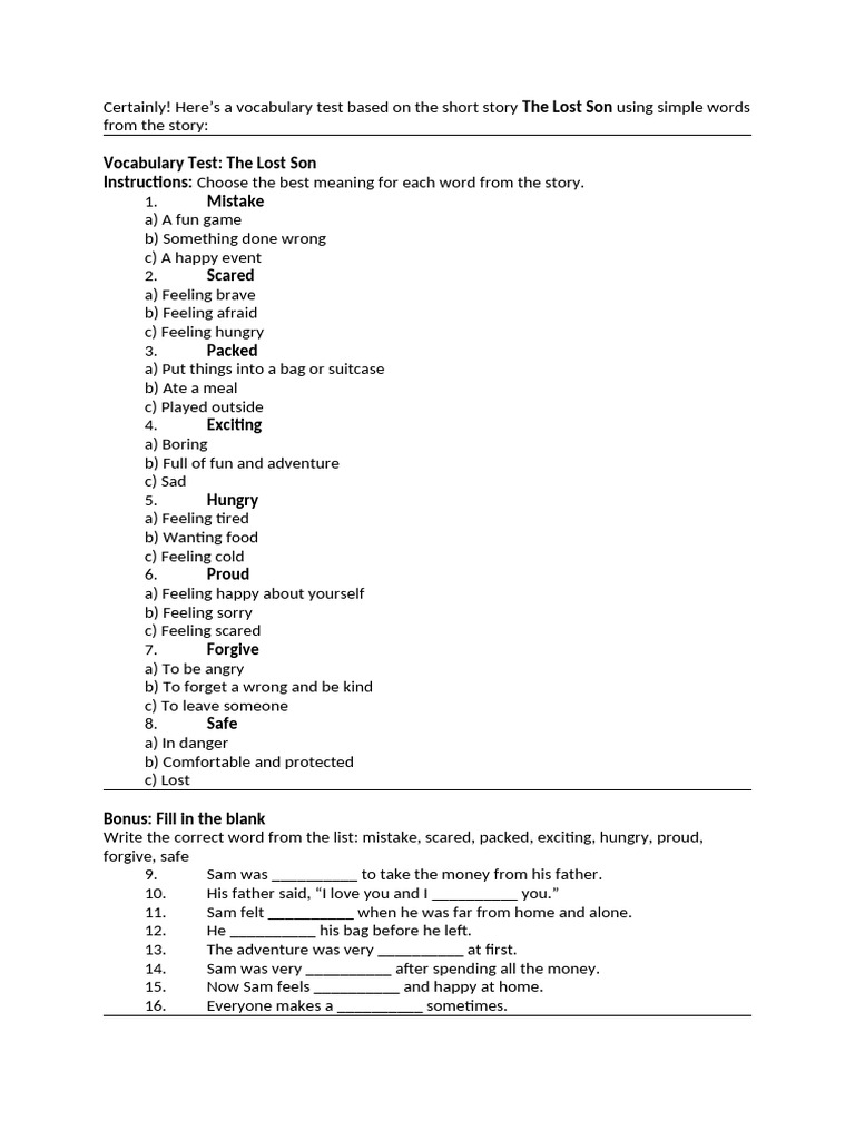 Short Stories Types | PDF