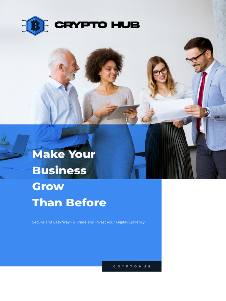Crypto Hub Brochure - English | PDF | Investing | Cryptocurrency