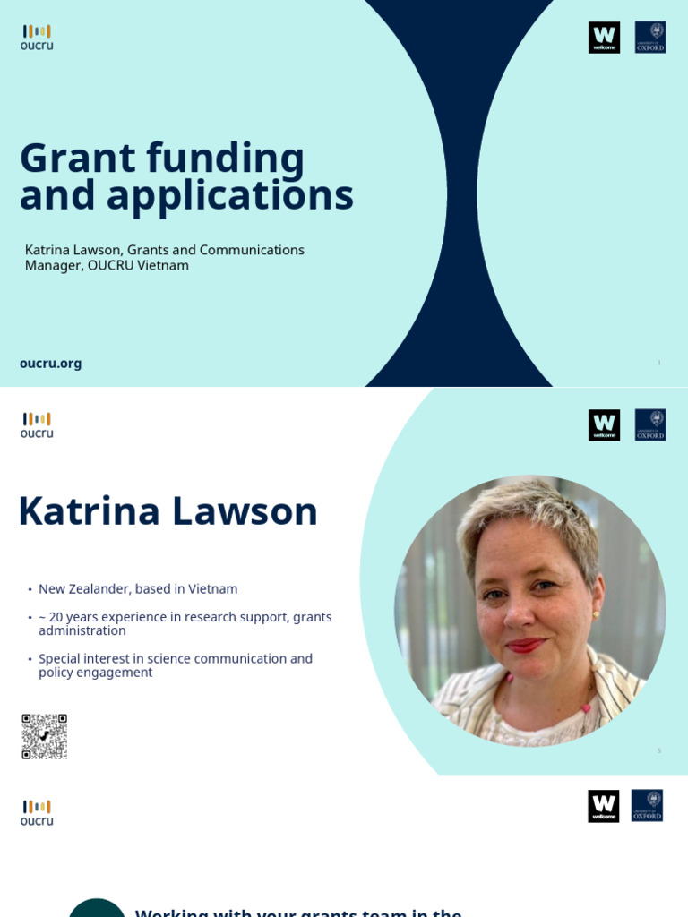 Katrina Lawson Grant Writing Workshop Oct 2025 | PDF | Economies
