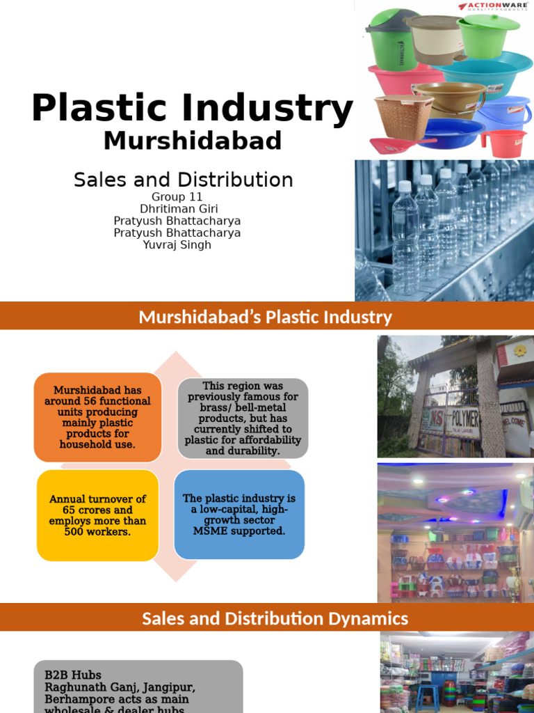 Murshidabad Plastic Industry Overview | PDF | Plastic | Recycling
