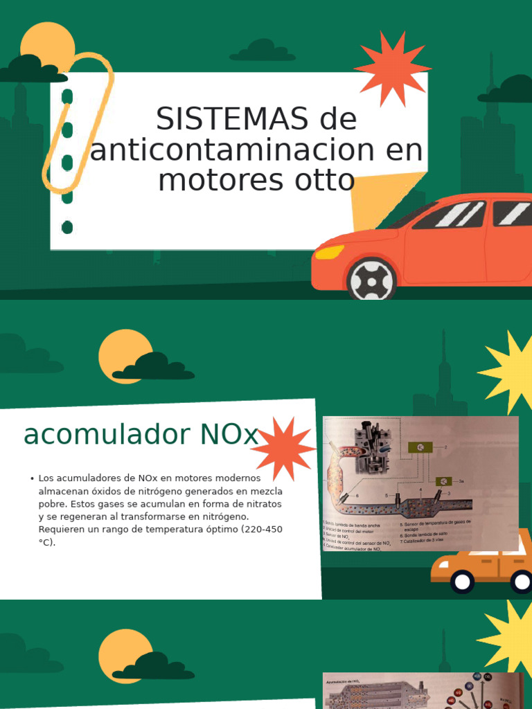 SISTEMAS de Anticontaminacion en Motores Otto | PDF