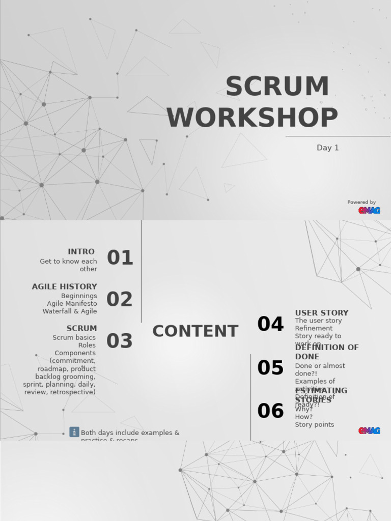 AGILE Workshop | PDF | Scrum (Software Development) | Agile Software ...