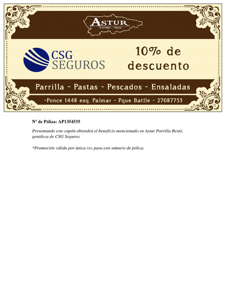 Flyers Csg Seguros | PDF