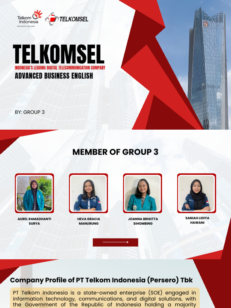 PT Telkom Indonesia | PDF | Telecommunications | Mobile Technology