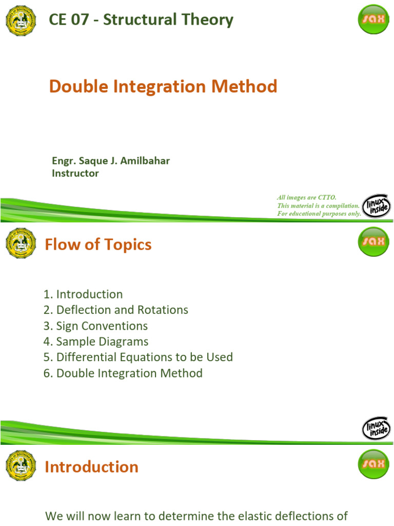 04_Double_Integration | PDF | Bending | Beam (Structure)