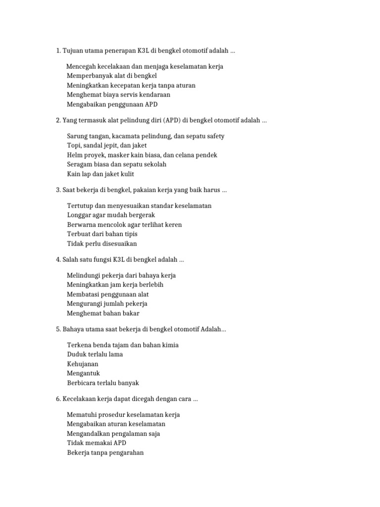 Soal_DPK_TDO_KelasX_K3L_Sejarah_Tanpa_ABCDE | PDF