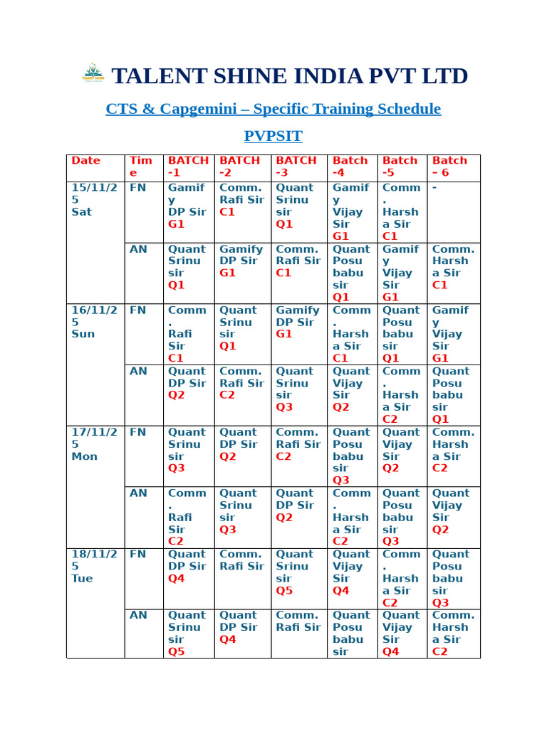 PVP CTS & CG - 26 schd | PDF