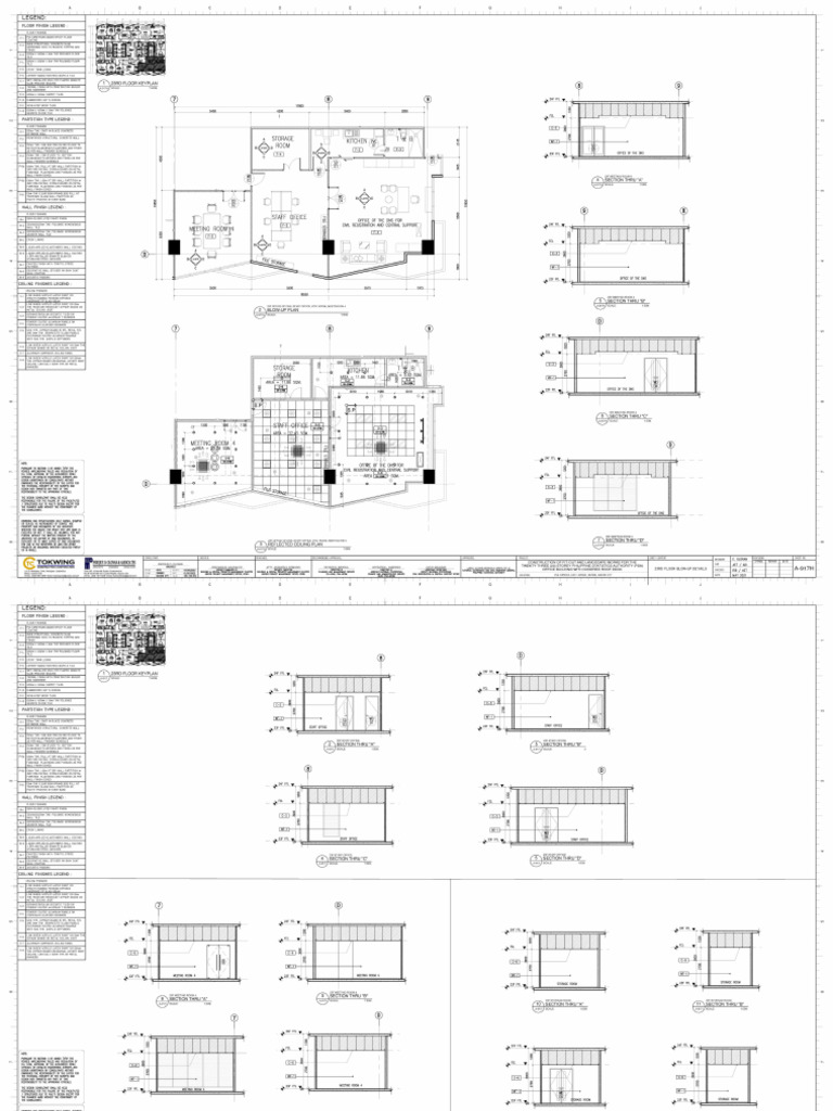 (A) 34E 23rd Floor Blow-Up Details | PDF