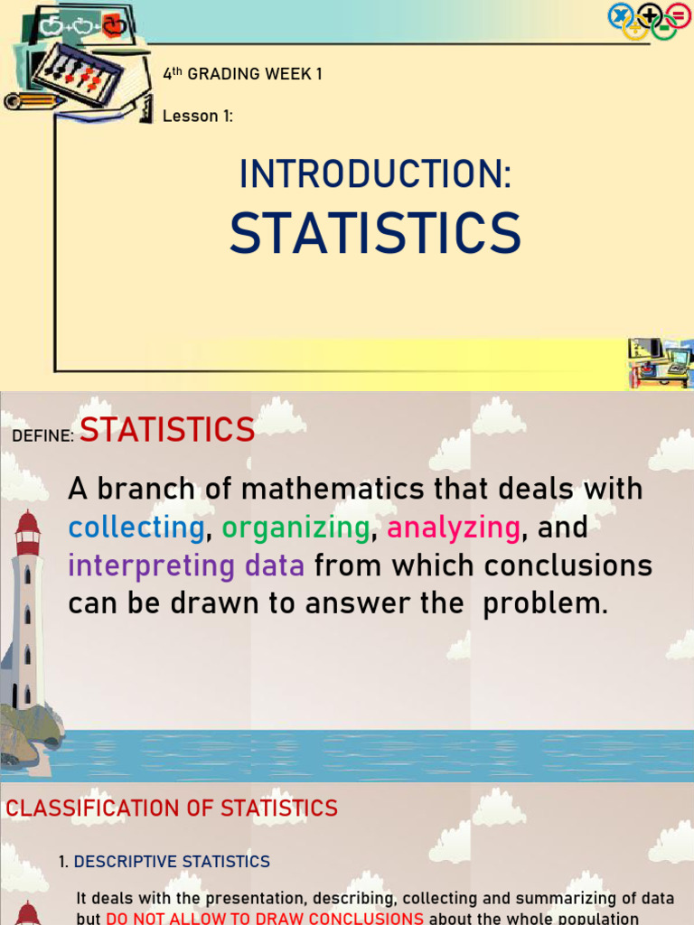Statistics: 4 Grading Week 1 Lesson 1 | PDF