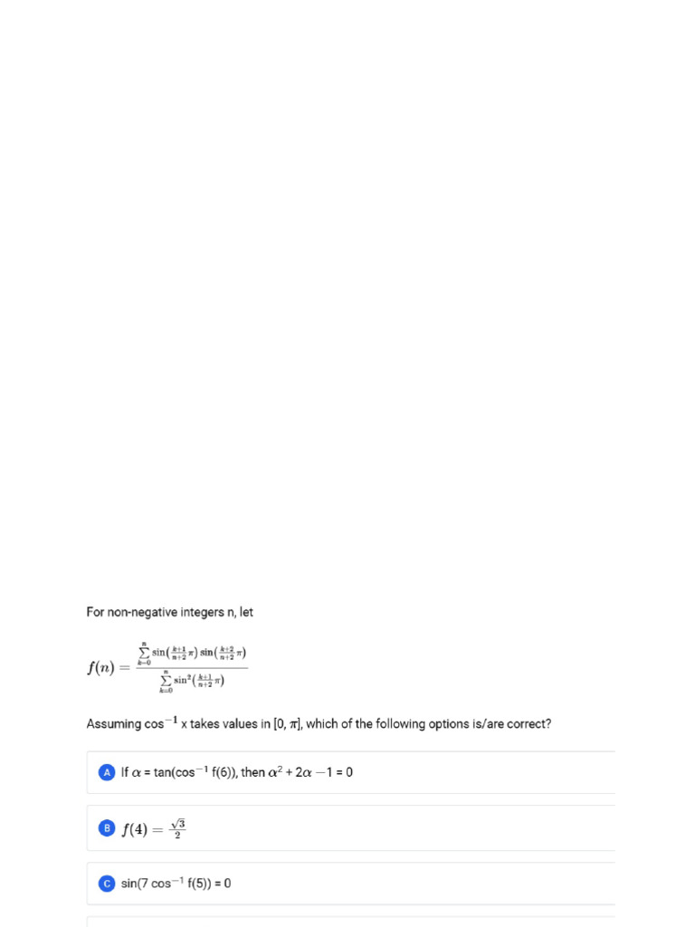 Trigo Imp Question S PDF | PDF